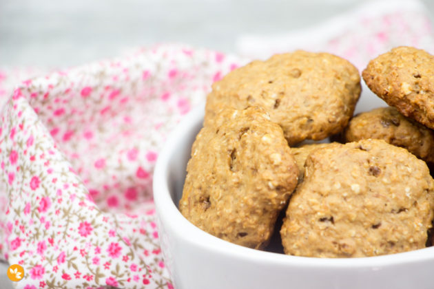 Biscoito de Aveia com Banana e Mel - Marola com Carambola